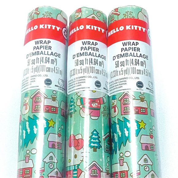 Sanrio | Holiday | Hello Kitty Vintage Christmas Wrapping Paper | Poshmark